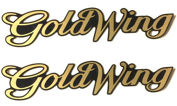 Honda GoldWing plast emblem 1 | Honda GoldWing plast emblem 1